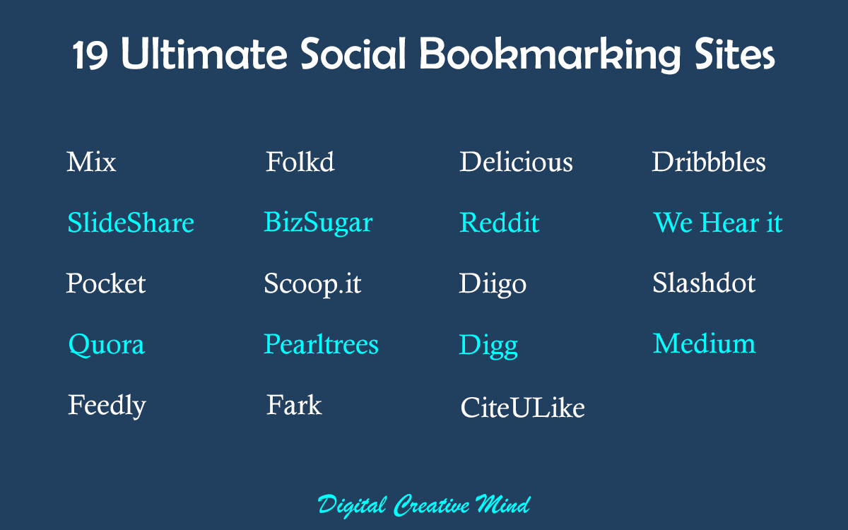 19 Ultimate Social Bookmarking Sites to Boost Your Website Traffic