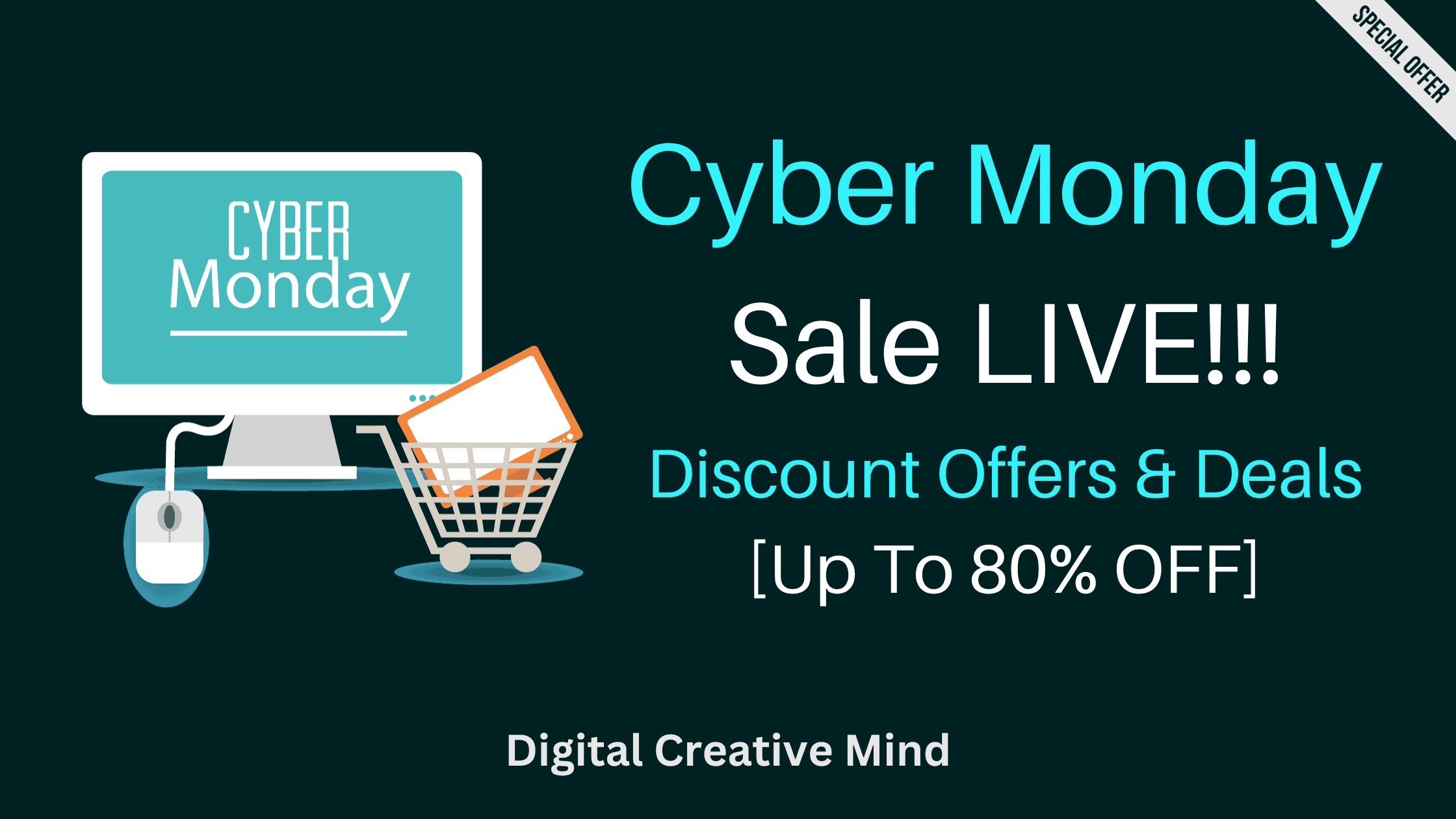 Cyber Monday Sale 2024: Discount Offers & Deals [Upto 80% OFF]