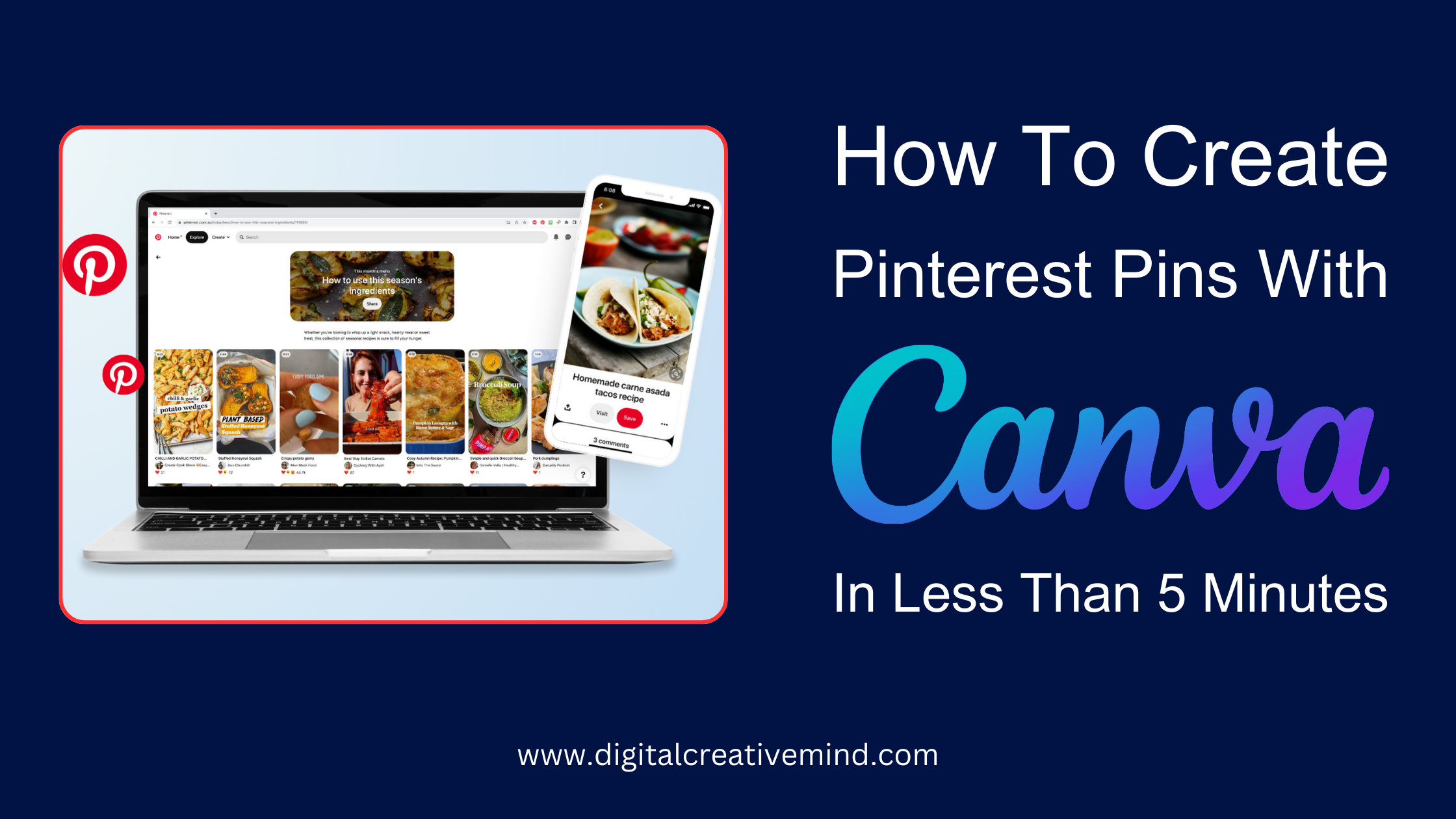 How To Create Pinterest Pins With Canva In Less Than 5 Minutes